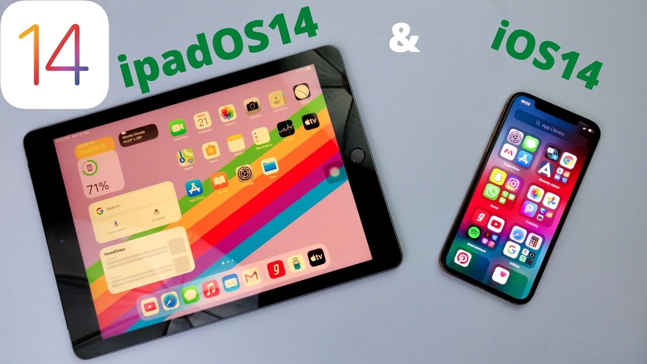 Apple iOS14 and ipadOS14 | iOS14 New Features | iOS14 | ipadOS14. - YouTube