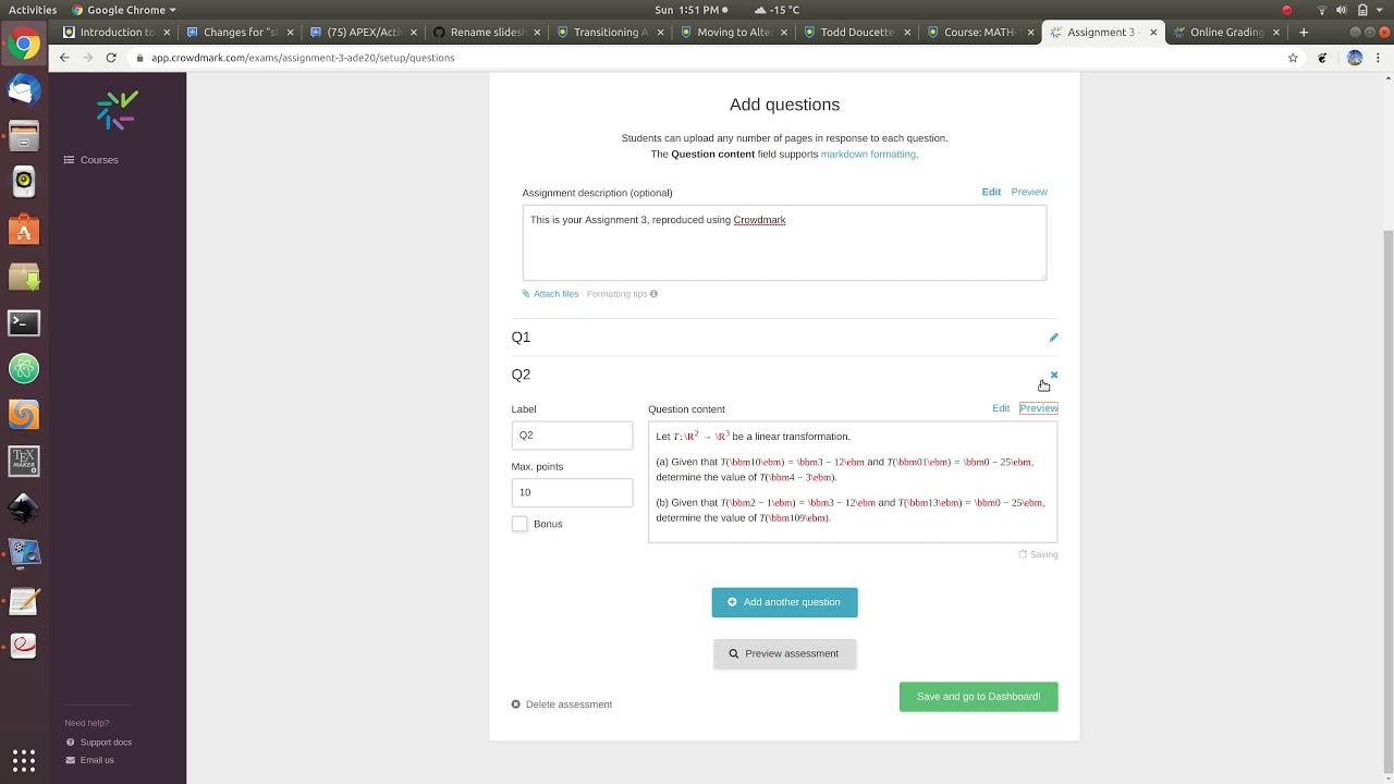 Crowdmark Demo - YouTube
