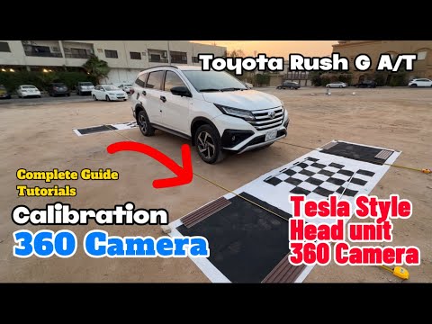STAPON 360 Camera Stitching & Manual Calibration | Toyota Rush G A/T Terios