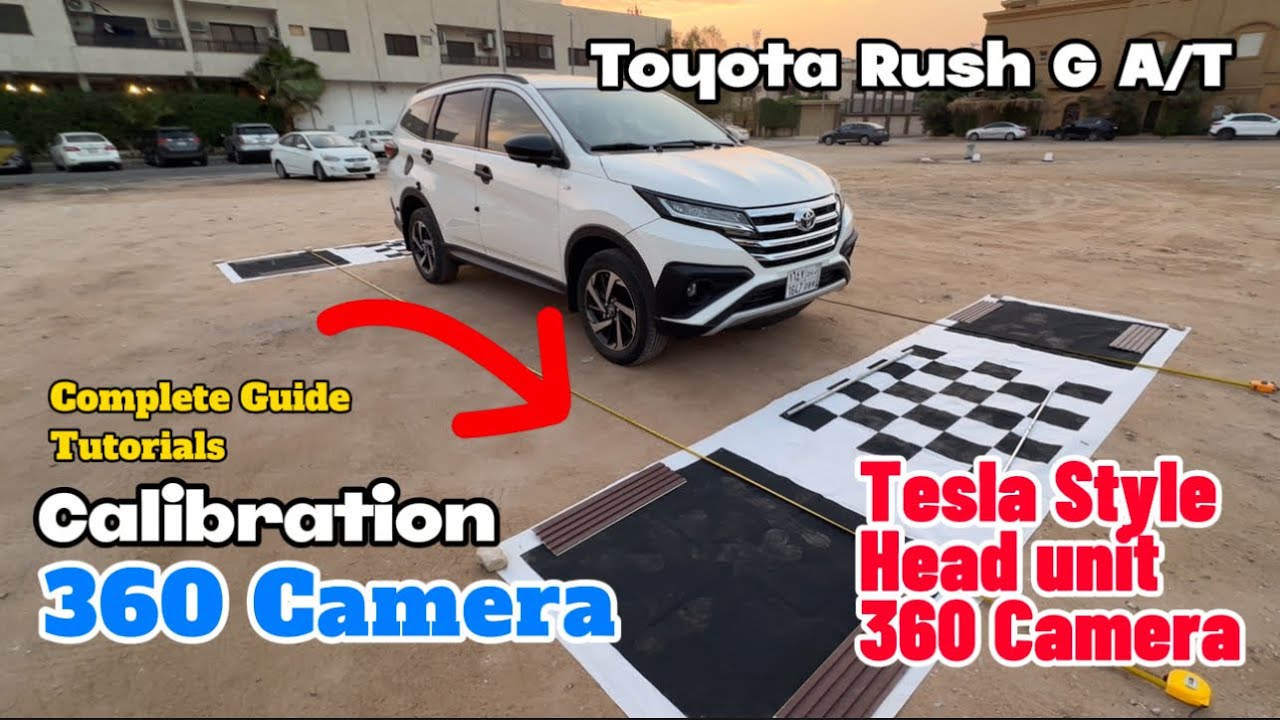 STAPON 360 Camera Stitching & Manual Calibration | Toyota Rush G A/T ...