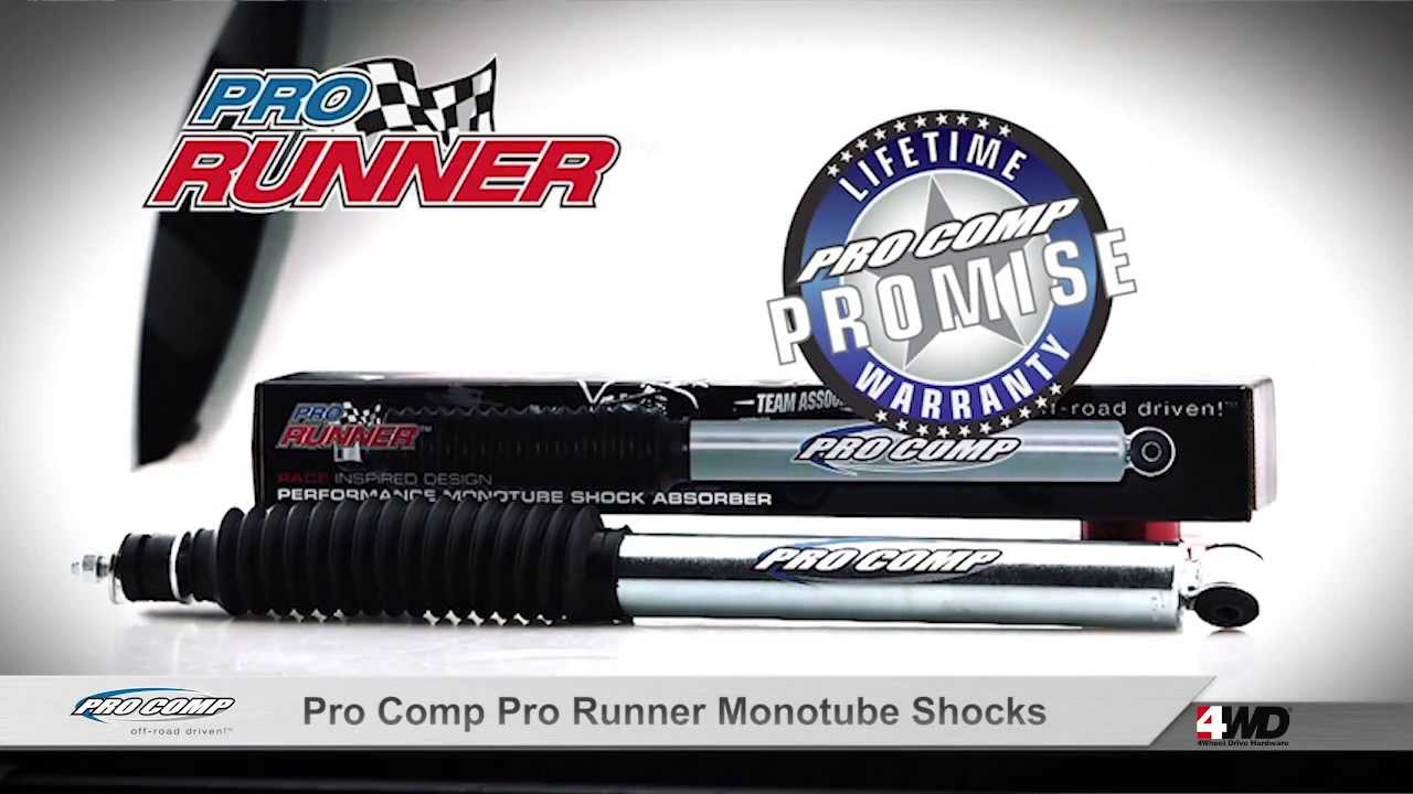 Pro Comp Pro Runner Monotube Shocks - YouTube
