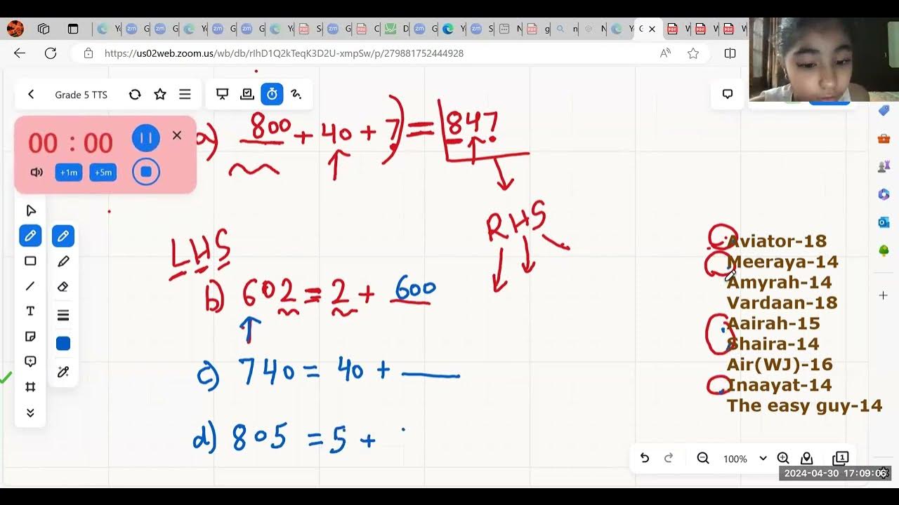 Grade 3 Maths Olympiad Class#15 Addition & Subtraction - YouTube