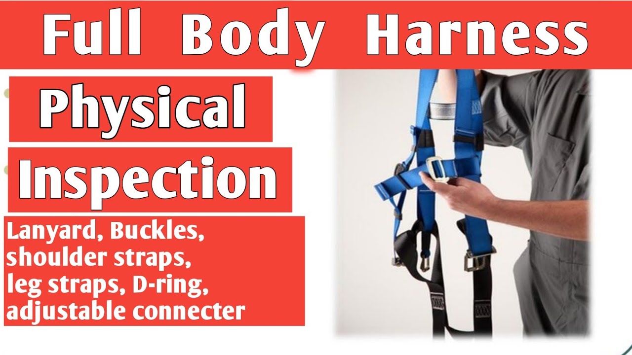how to do physical inspection of full body harness।। full body harness ...