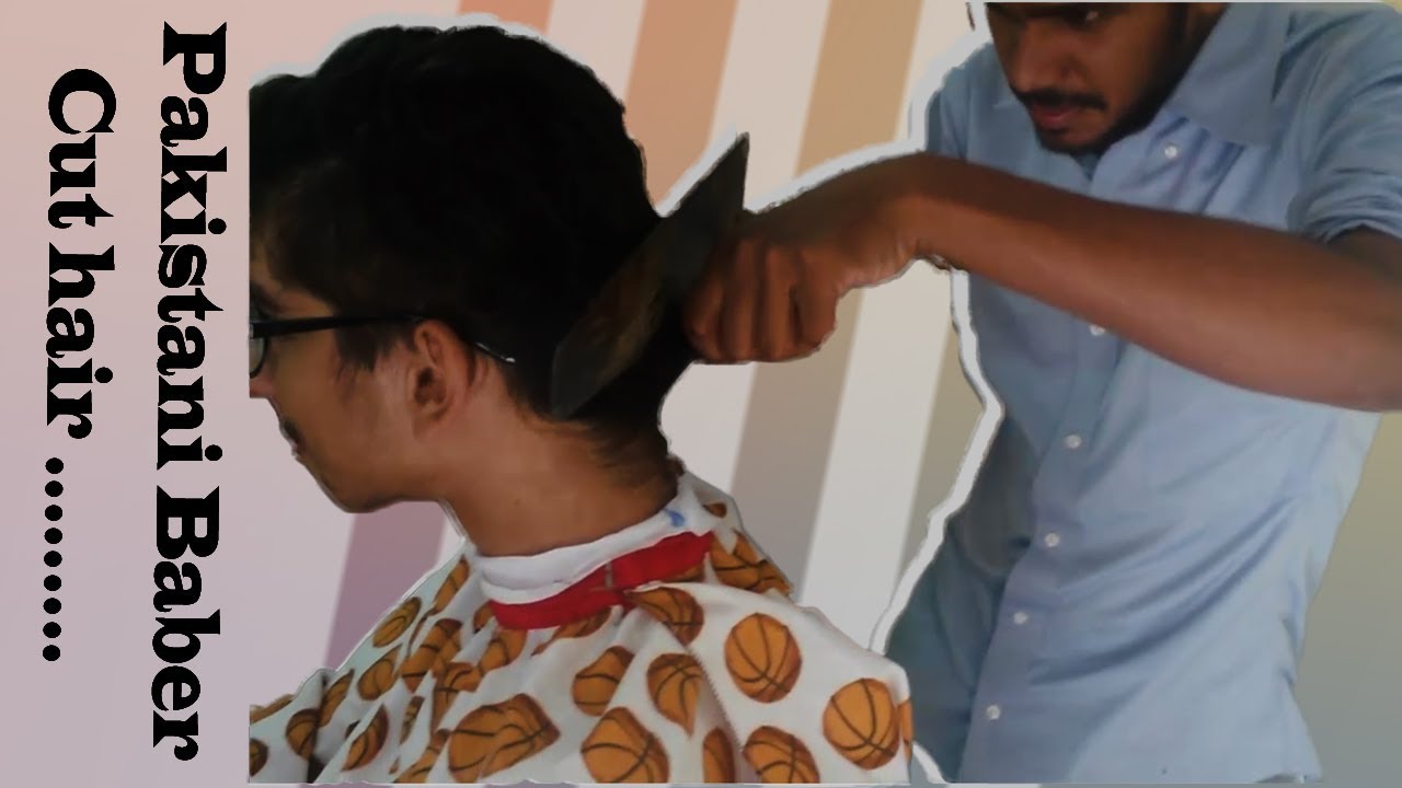 Barber Cut Hair in pakistan || Cvines Pk - YouTube