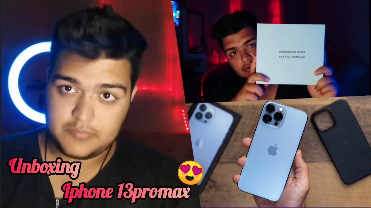 Unboxing Iphone 13 ProMax & Selections gift box Iphon🥺 ️آنباکسینگ آیفون ...