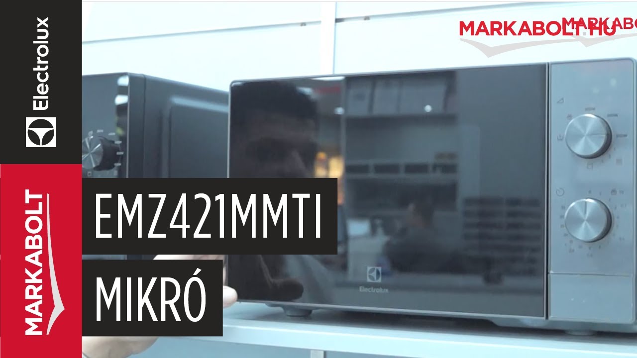 Electrolux EMZ421MMTI mikrohullámú sütő – Márkabolt.hu - YouTube