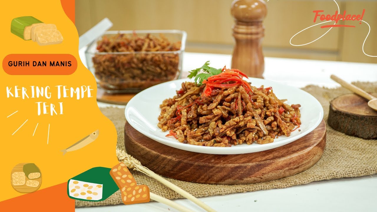Resep Tempe Teri Kering, Awet Banget! Bisa Buat Stok - YouTube