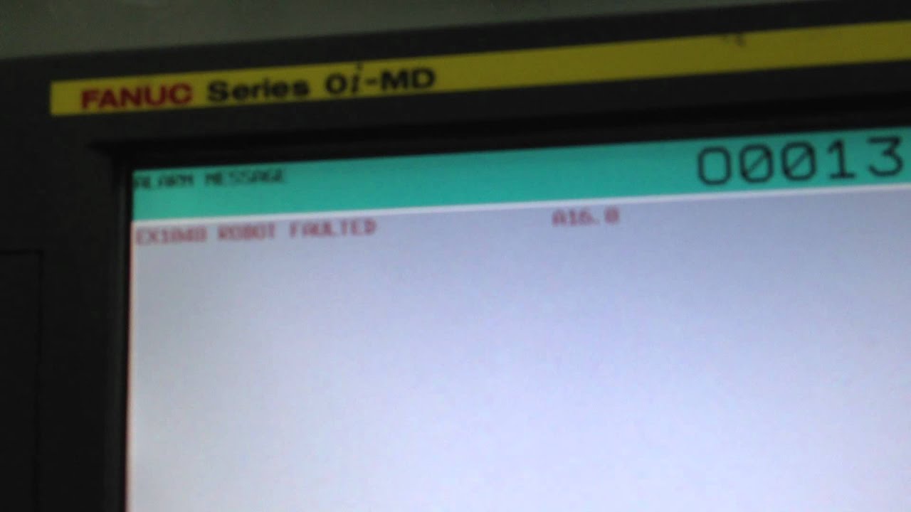 Robot's fault - YouTube