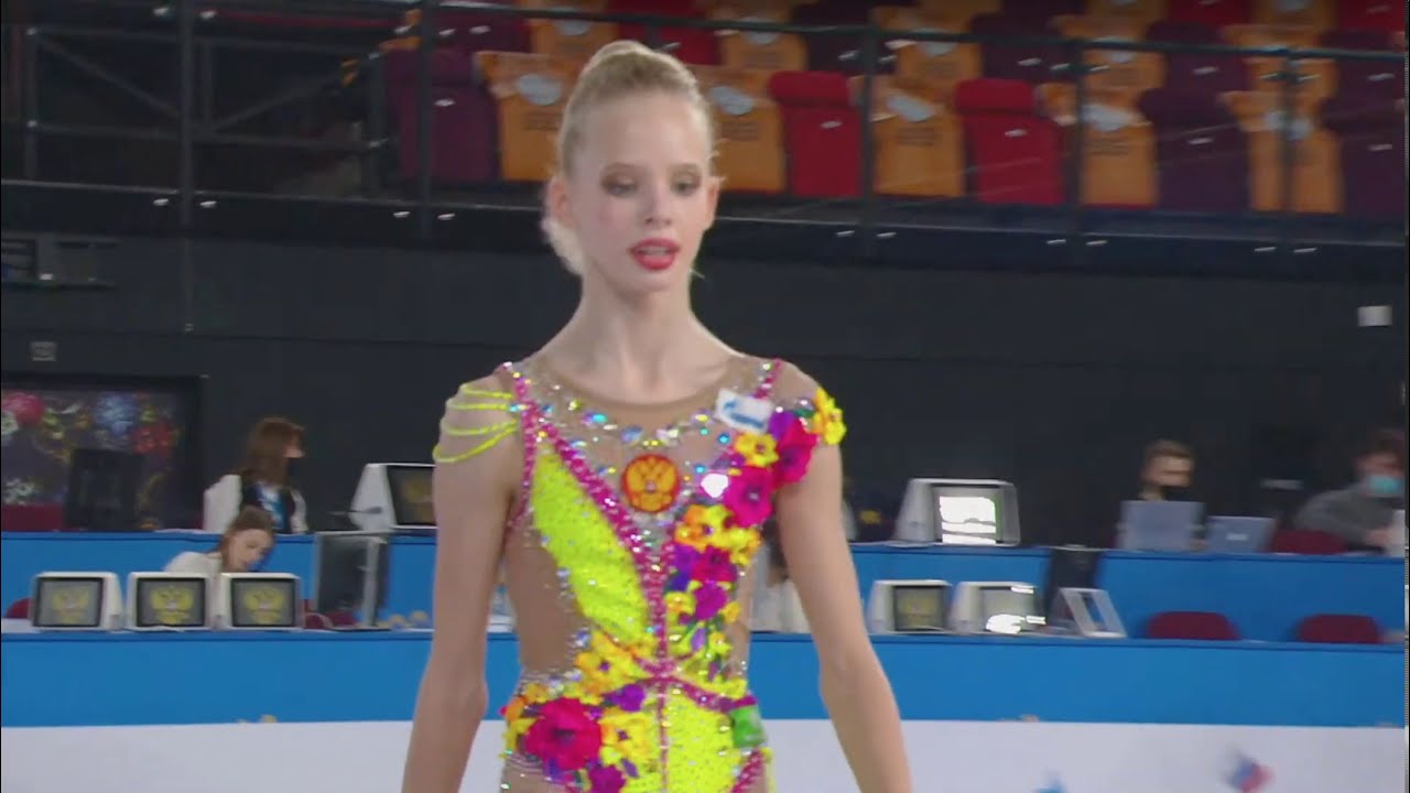 Alina Protasova - Clubs III RGOIT Moscow 21.40 - YouTube