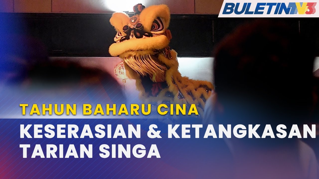 TAHUN BAHARU CINA | Tarian Naga & Singa Perkukuh Keserasian Serta ...