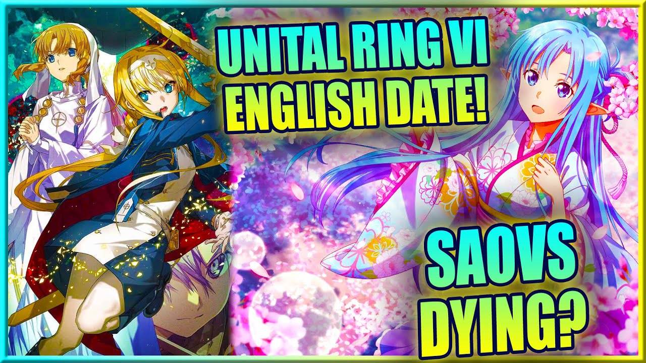Unital Ring VI English Date! SAOVS Dying? Floor 31 in SAOIF & MORE! | This Week in SAO - YouTube