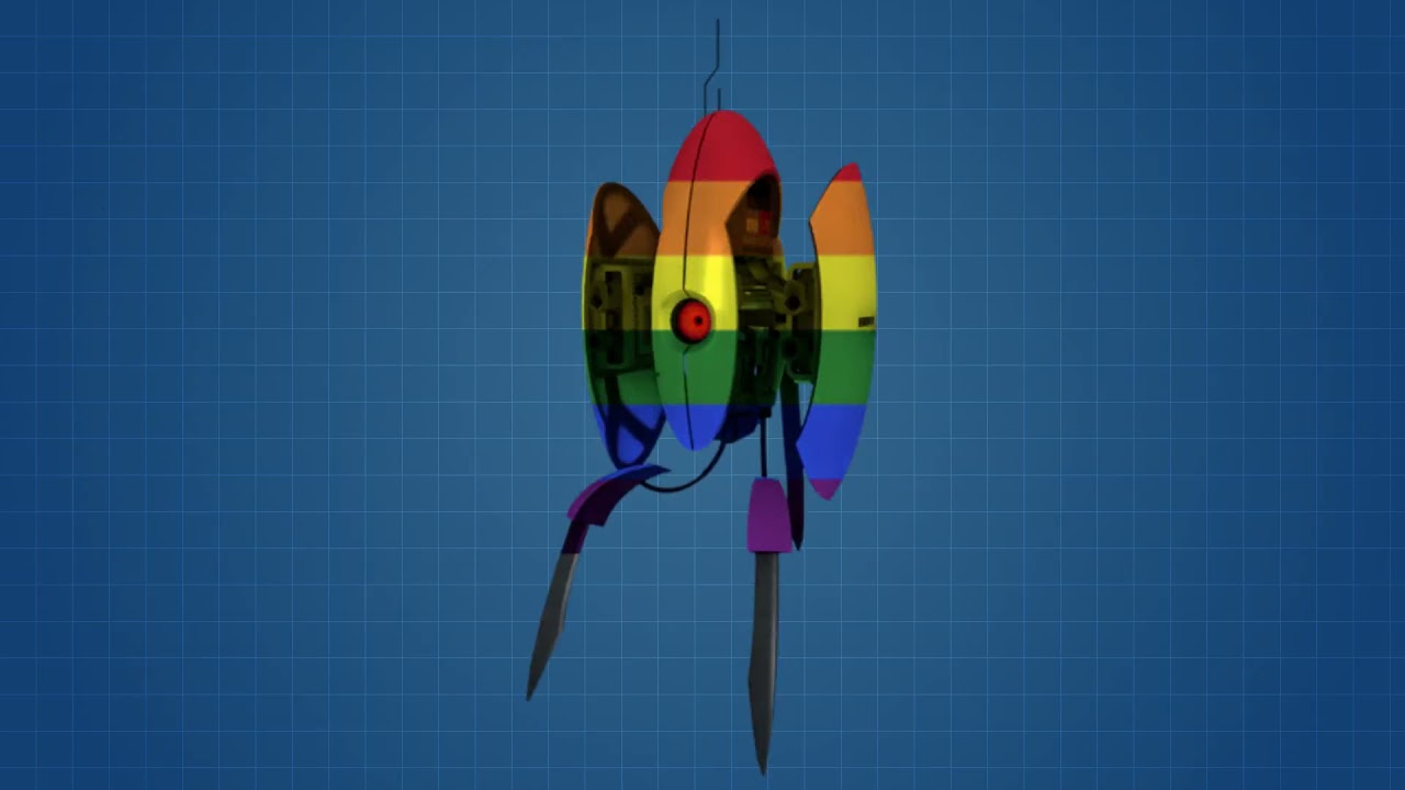 Cave Johnson Celebrates Pride Month - YouTube