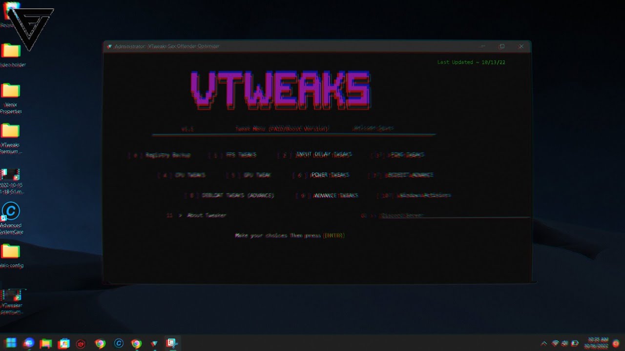 Top 1 Best Tweaker All In One 🔧 ~ Best Fps Input Delay Ping Tweaks 6836