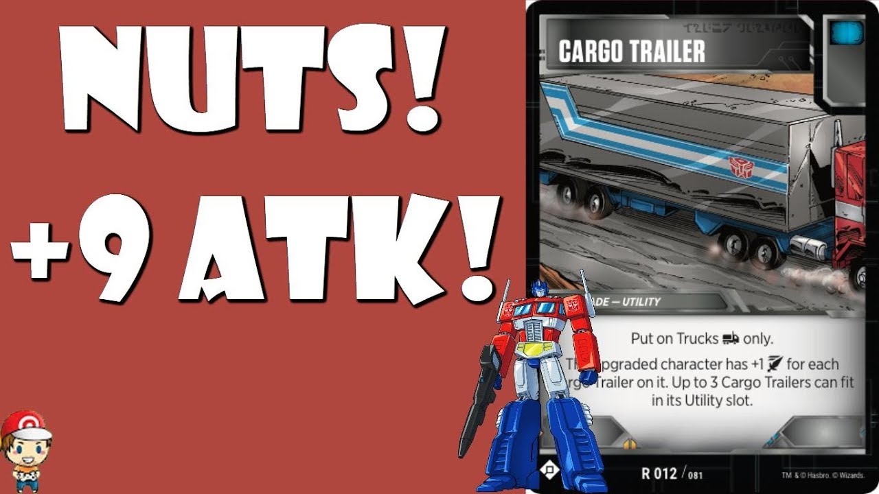 Ridiculous Upgrade Gives Crazy Attack in the Transformers TCG! (Cargo ...