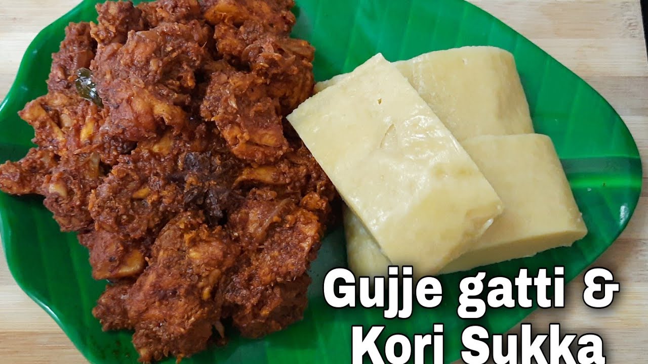 Mangalorean special Gujjeda (Jackfruit) Gatti & Chicken Sukka ...