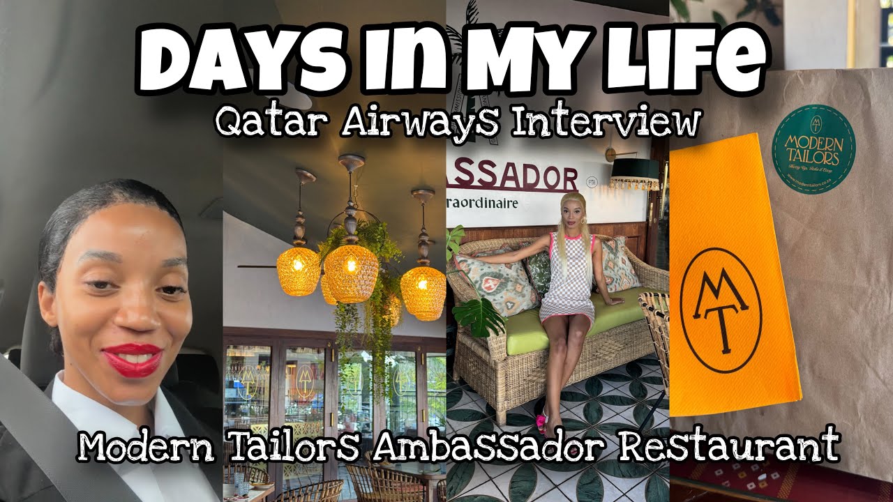 vlog: Qatar Airways Cabin Crew Recruitment Day | Modern Tailors ...