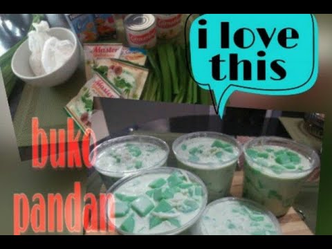 MY HOMEMADE BUKO PANDAN - YouTube