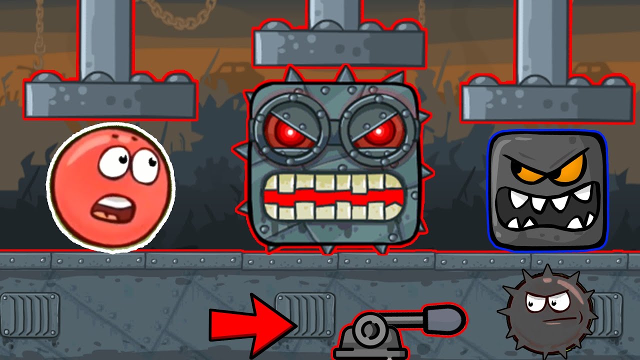 Boss Ball Red Ball 4 vs Factory Boss - YouTube