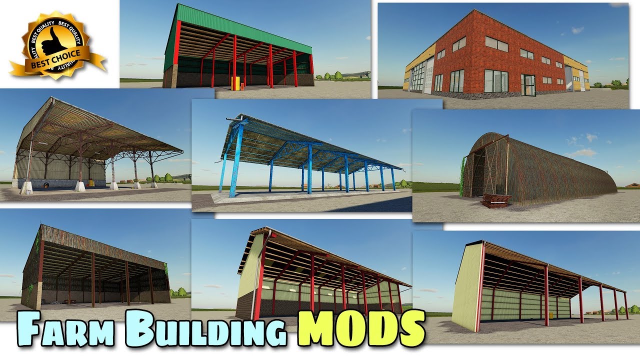 FS19 | New Building Mods (2019-12-01) - review - YouTube