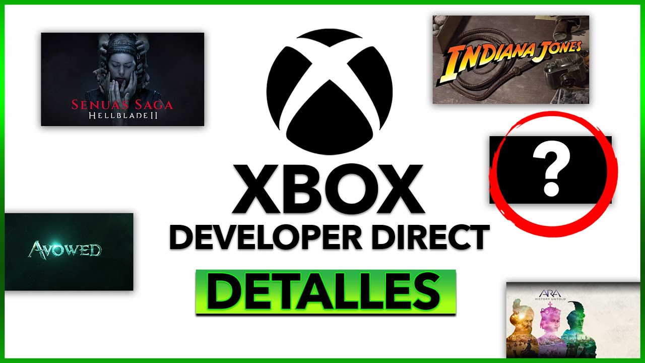 XBOX DEVELOPER DIRECT 2024 - TODOS LOS DETALLES Y JUEGOS - YouTube