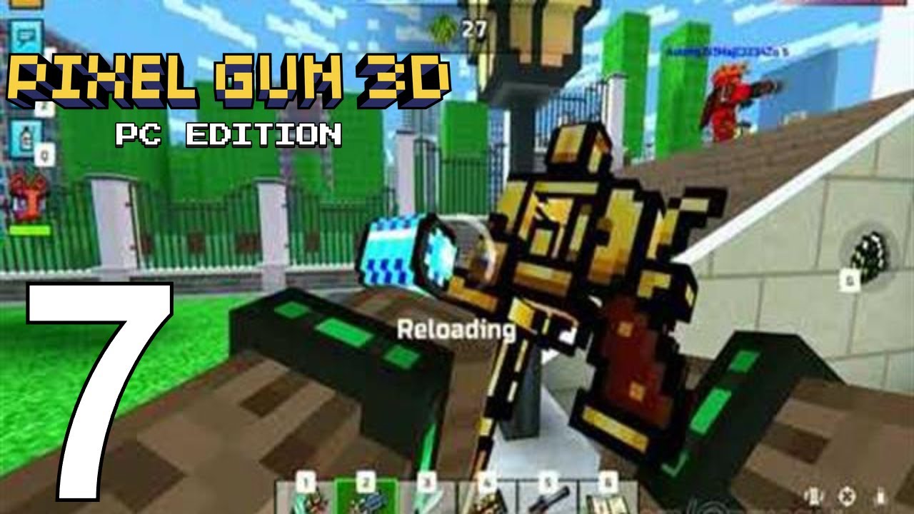 Pixel Gun 3D PC Edition Part 7 Gameplay Walkthrough PC Steam - YouTube