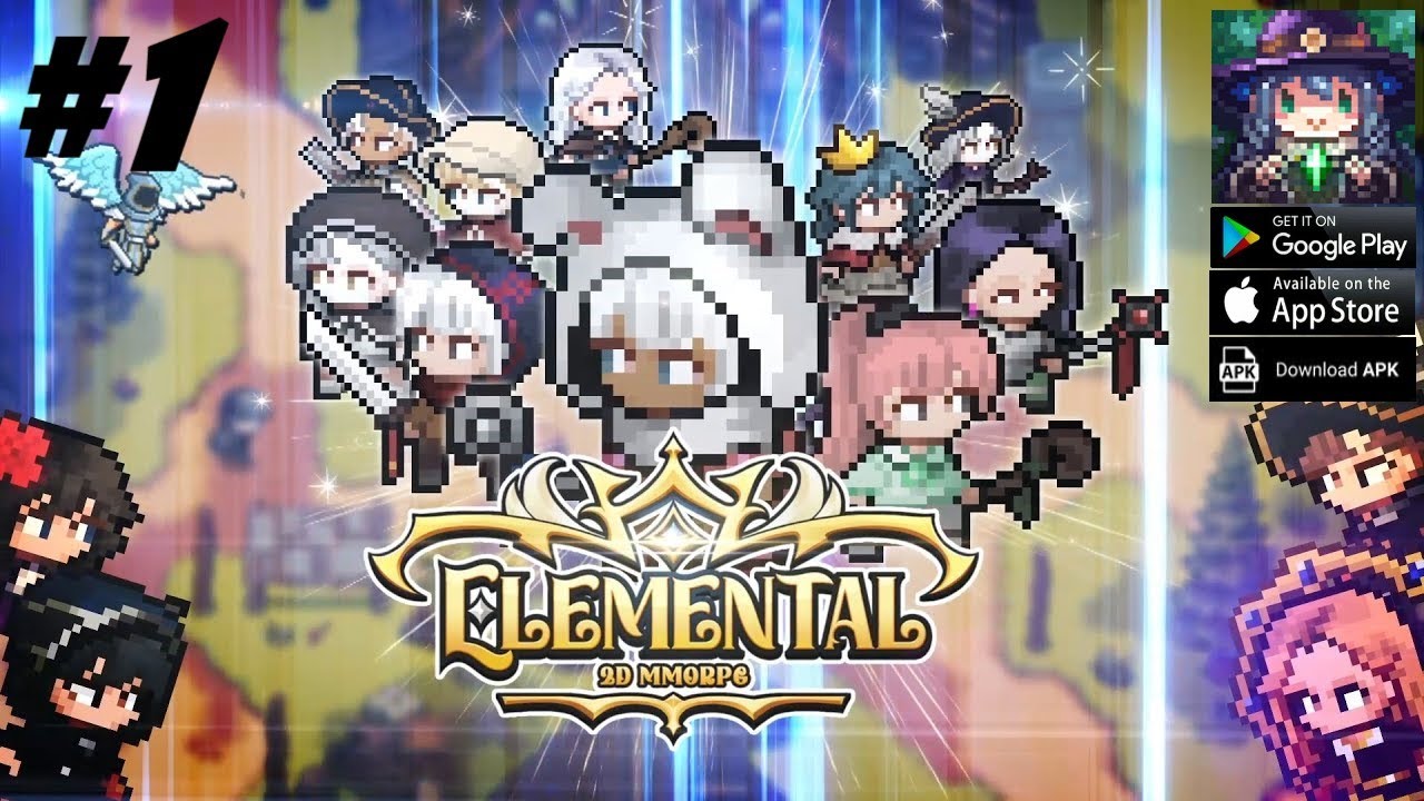 Elemental: MMORPG 2D (Android) #1 - Gameplay - YouTube