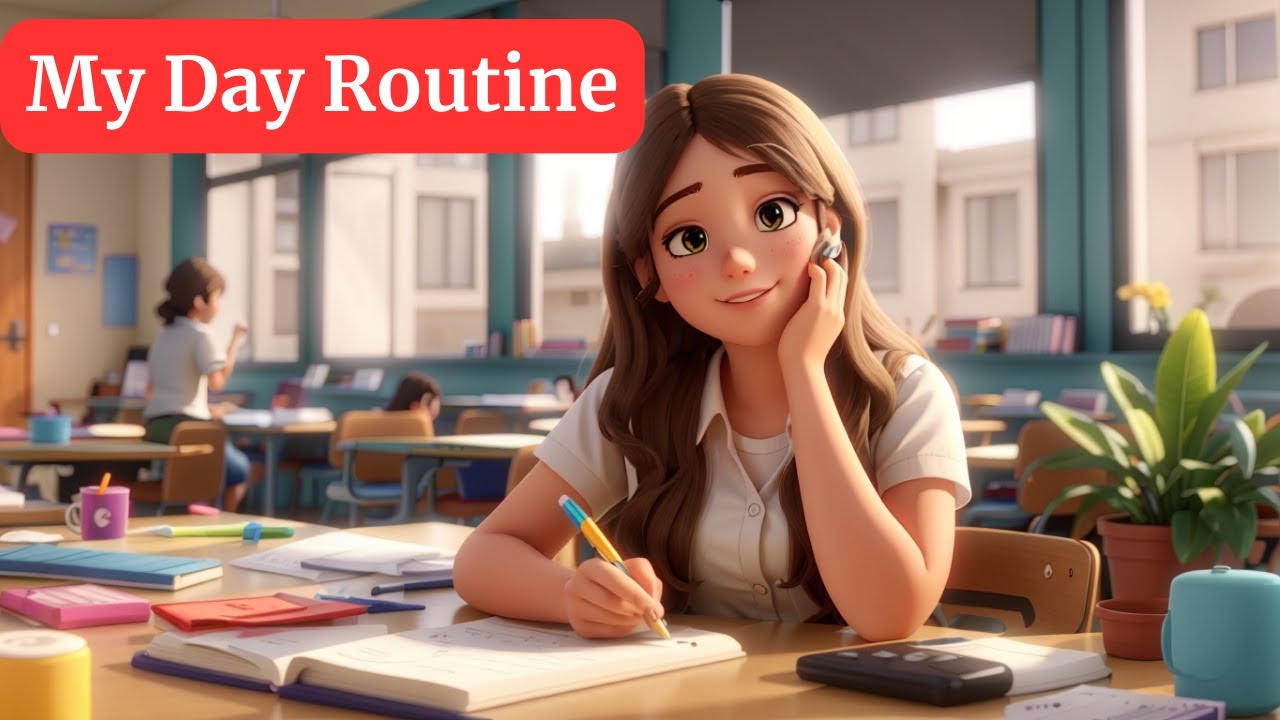My Day Routine | Learn English | English Conversation Practice ...