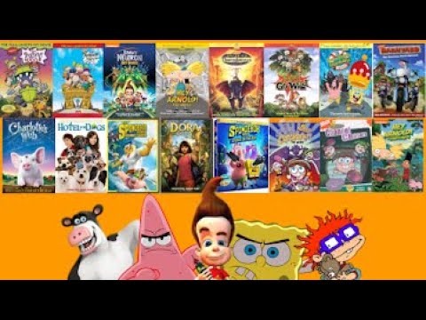 My Nickelodeon Movie DVD Collection - YouTube