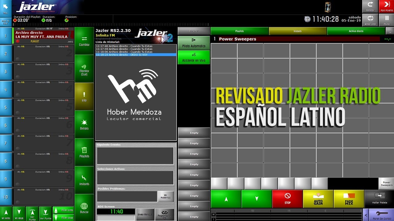 1 Introducción Jazler RS2.2.30 - YouTube