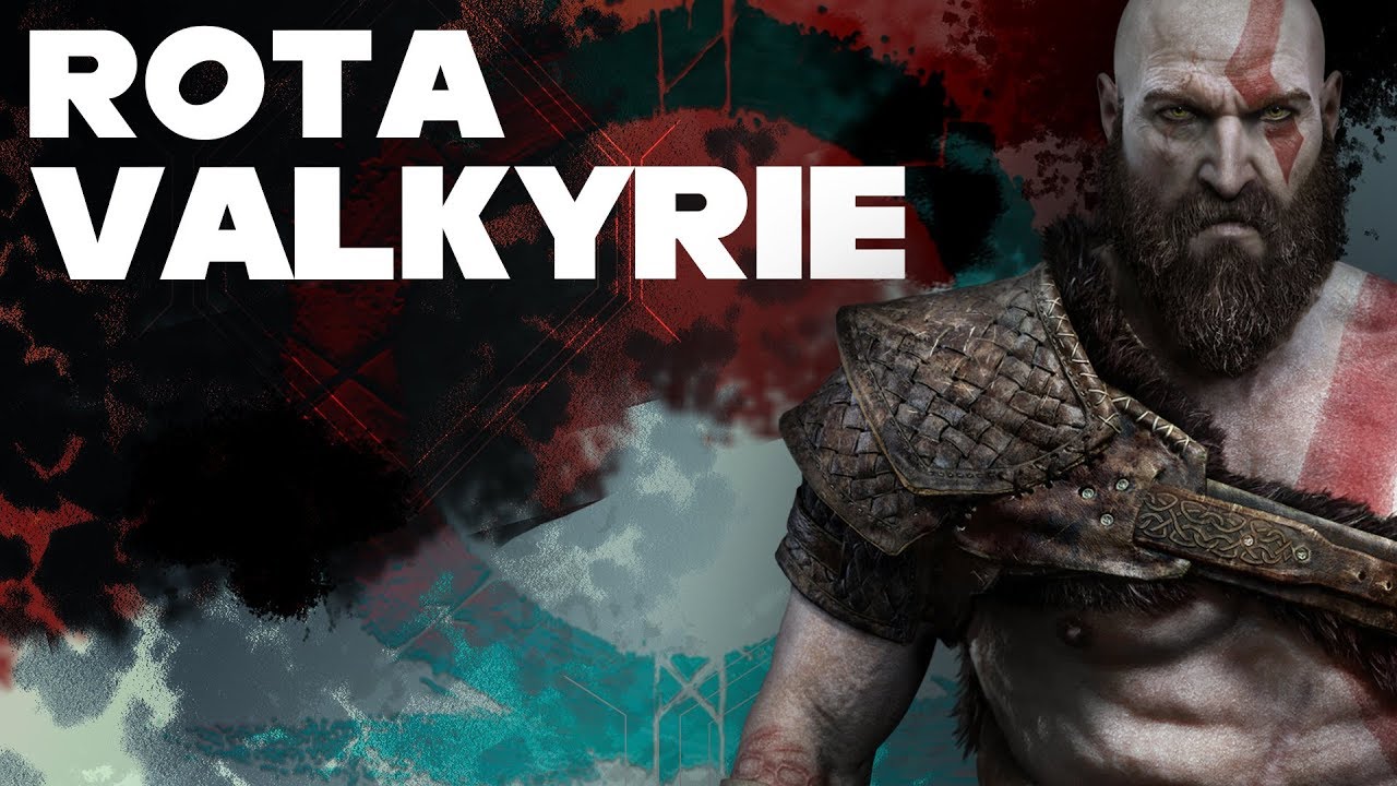 🎮 God of War 4 ROTA Valkyrie BOSS FIGHT - YouTube