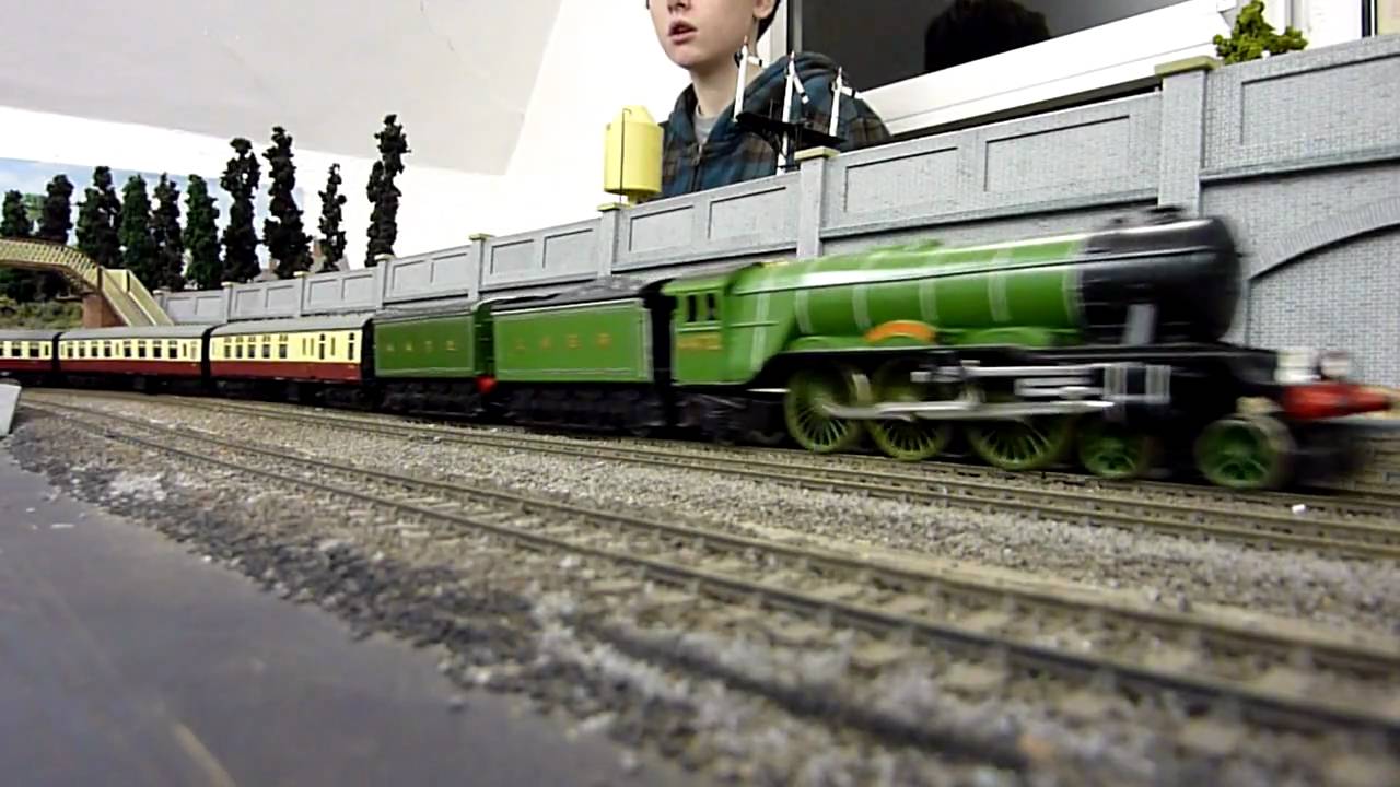Double Tender Flying Scotsman 4472 with an Express. - YouTube