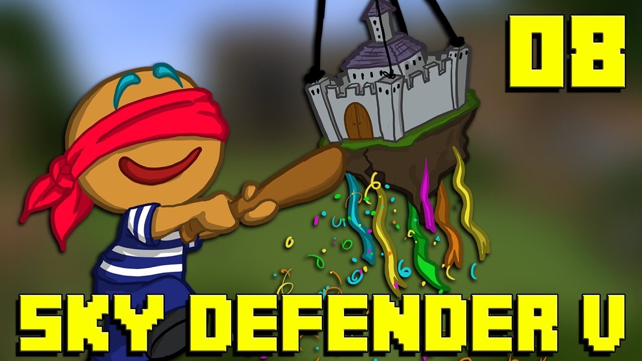 Minecraft - Sky Defender V : Jour 8 - YouTube