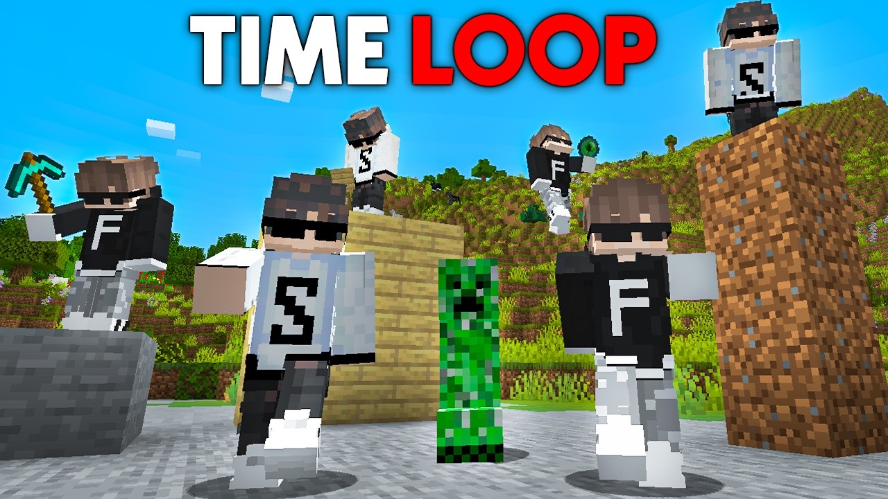 We Created Infinite Time Loop in Minecraft! - YouTube