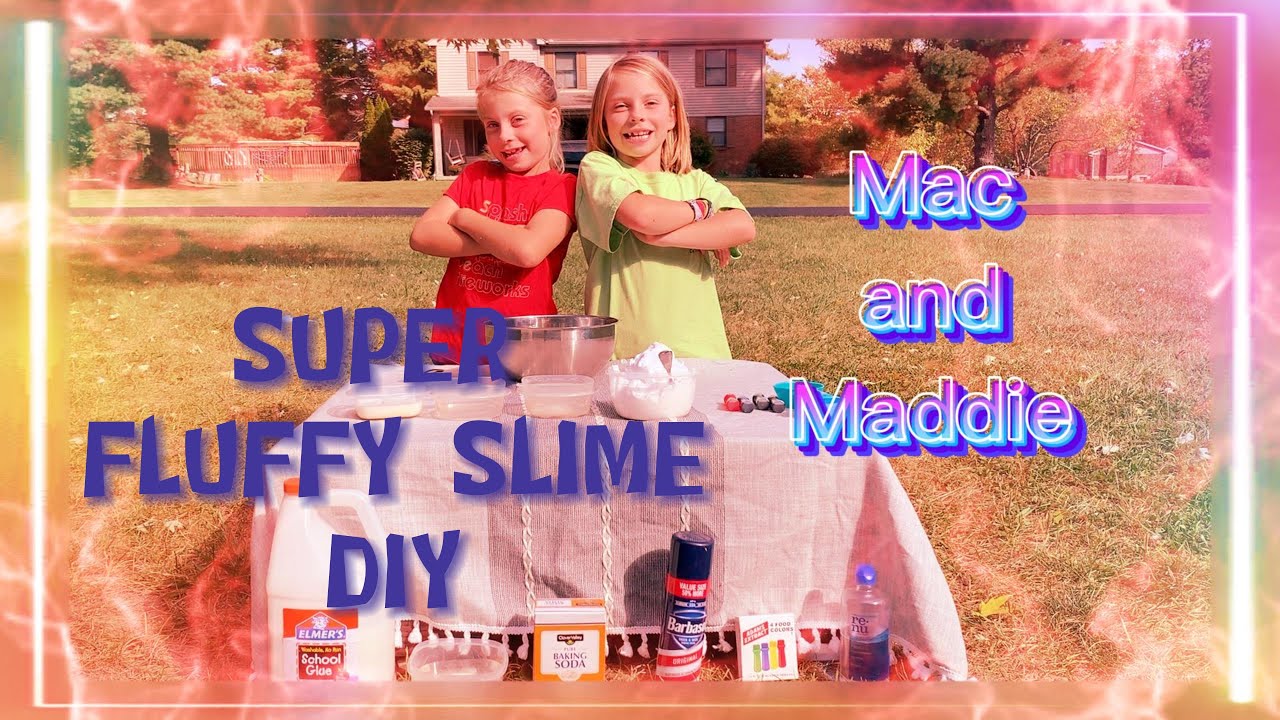 Super Fluffy Slime DIY - YouTube