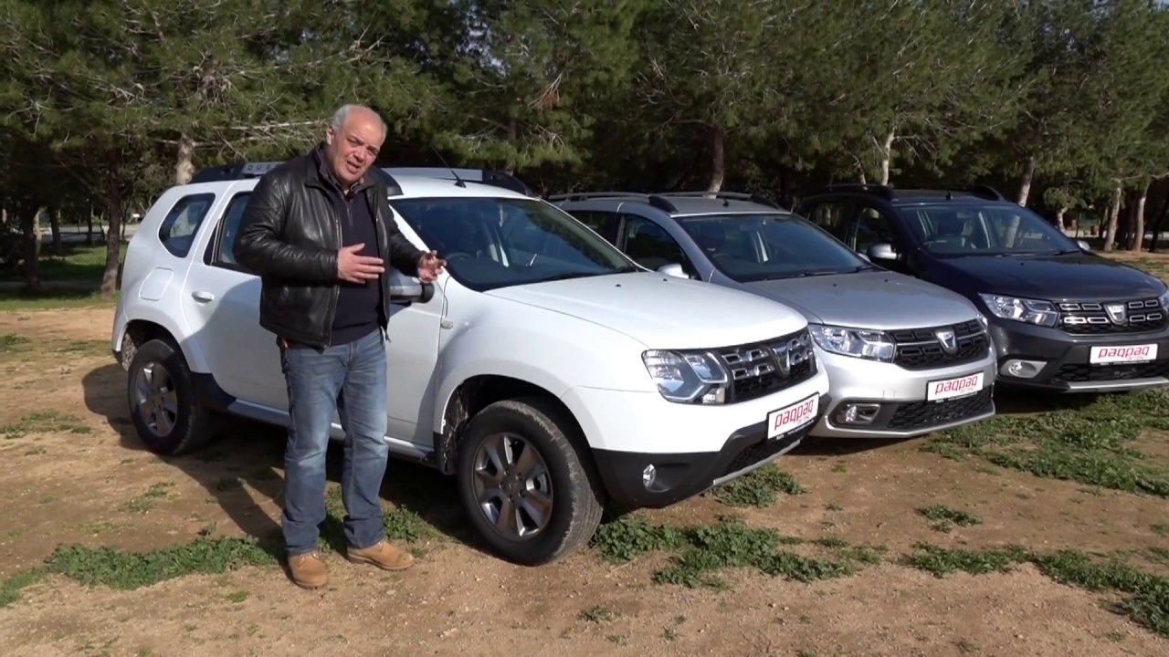 Dacia model range Group Test - YouTube