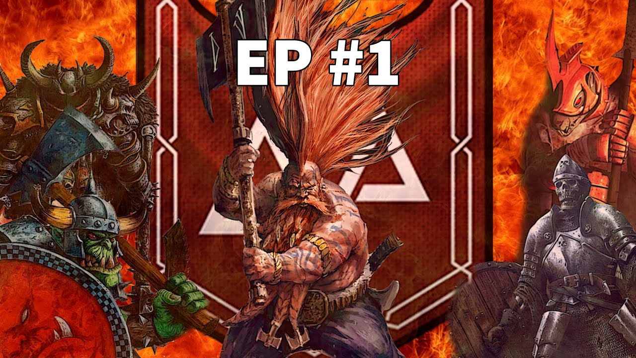 #1 ¡El Rey Matador Se Pone en Marcha! KARAK KADRIN Campaña en ...