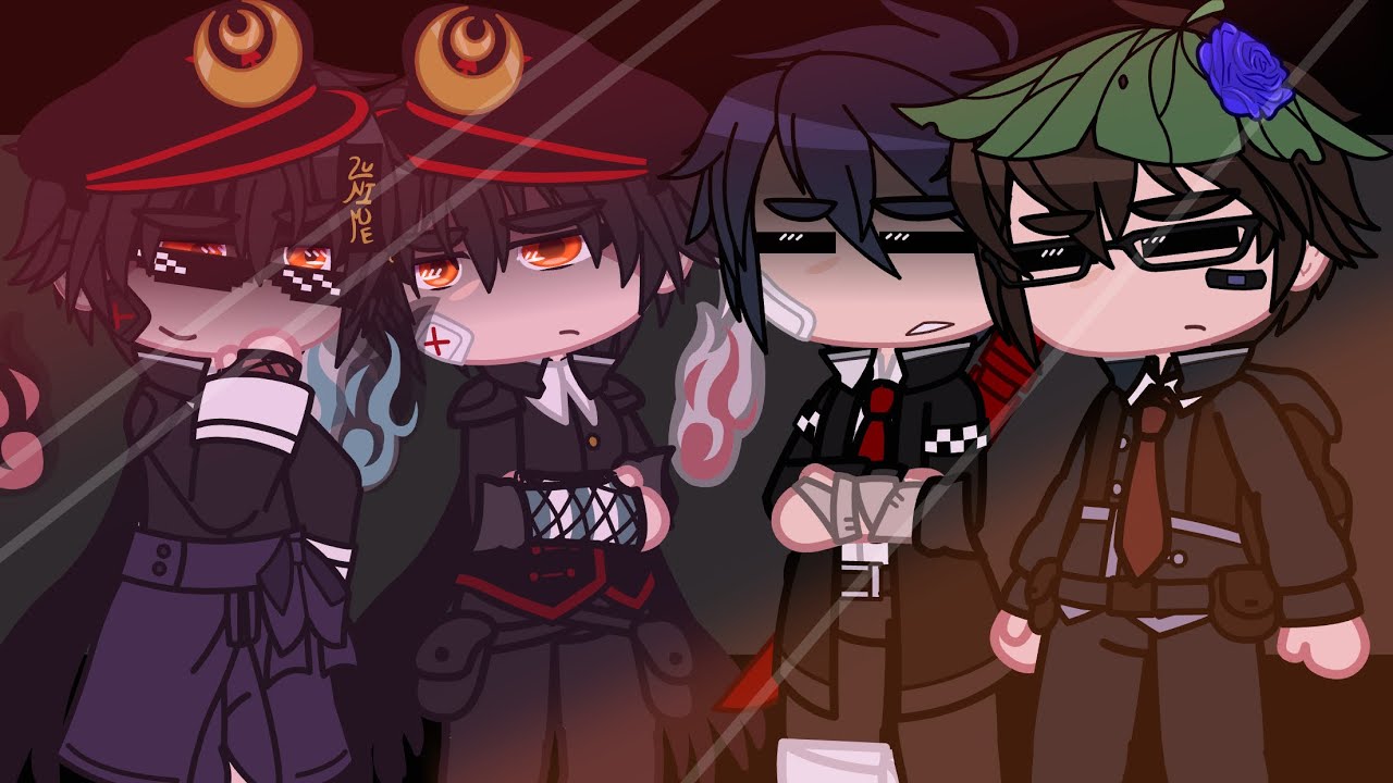 Into the thick of it | Tbhk x Blue Exorcist | Gacha Club - YouTube