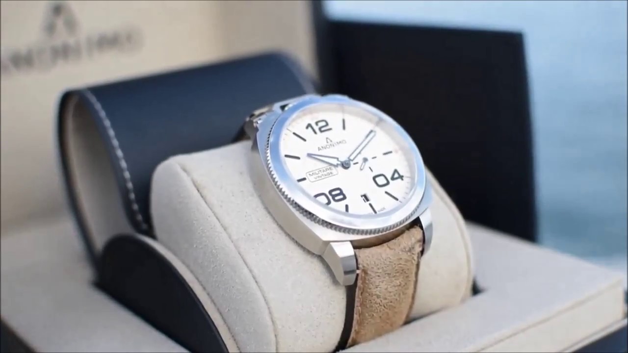 Discover The New Anonimo Vintage Watch Collection - YouTube