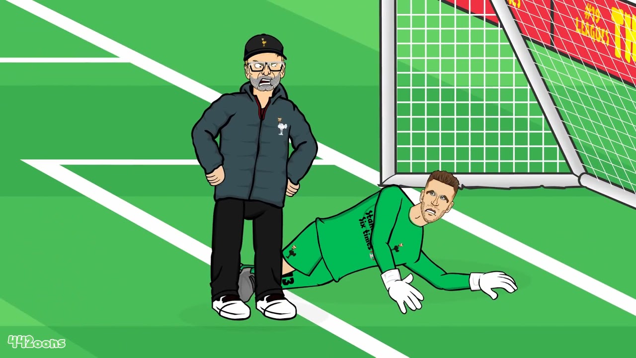 Klopp was angry because the goalkeeper played so badly - YouTube