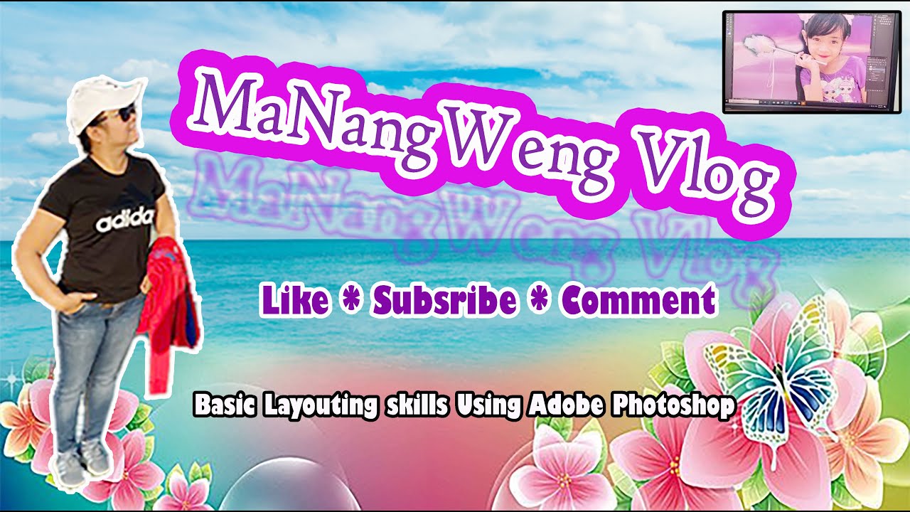 Basic Layouting skills Using Adobe Photoshop - YouTube