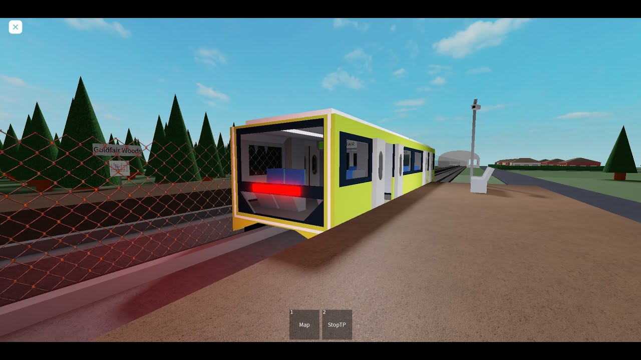Roblox | Roblox Trains - AAST line 7 - D-Series from Lower Park to ...