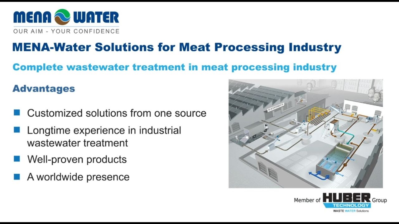 MENA-Water Solution for Meat Processing Industry - YouTube