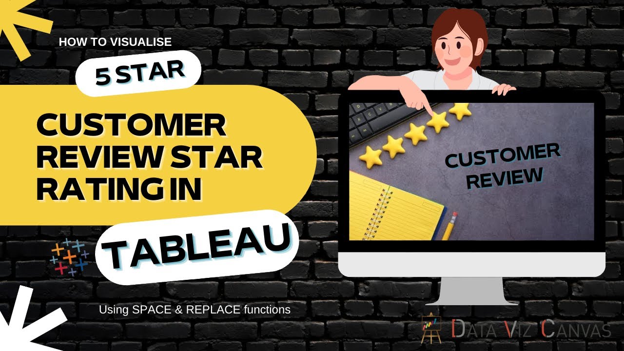 Customer star rating in tableau - YouTube