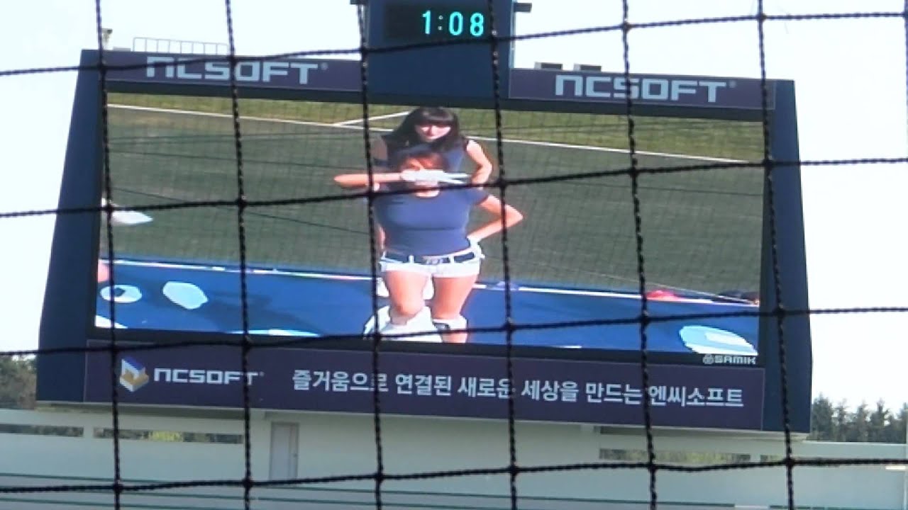 [2012.04.22] cheering squad (cheerleaders) - NC Dinos vs Softbank Hawks ...