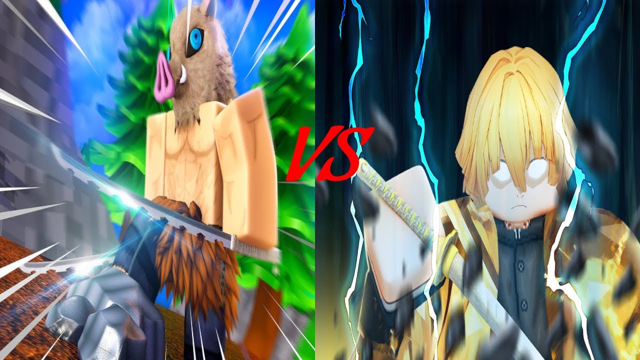 Inosuke VS Zenitsu -Rogue Demon- - YouTube