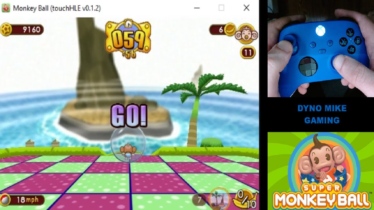 NEW touchHLE iOS Emulator - Super Monkey Ball (2008) - YouTube