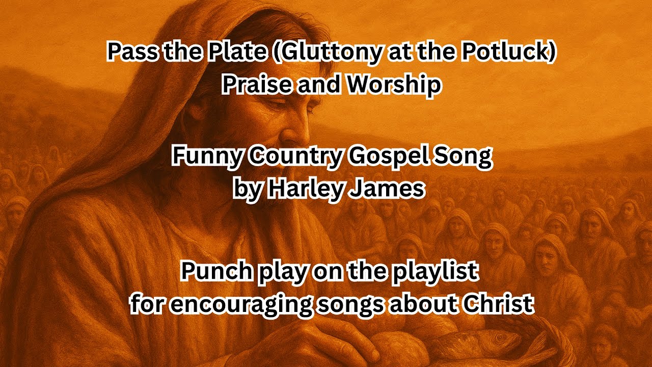 Pass the Plate (Gluttony at Potluck) Humorous Country Gospel, Praise ...