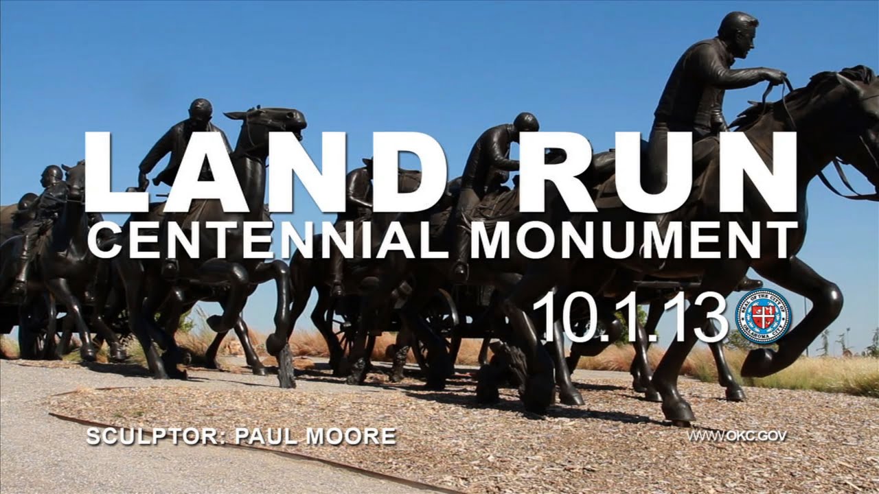 Centennial Land Run Monument - YouTube