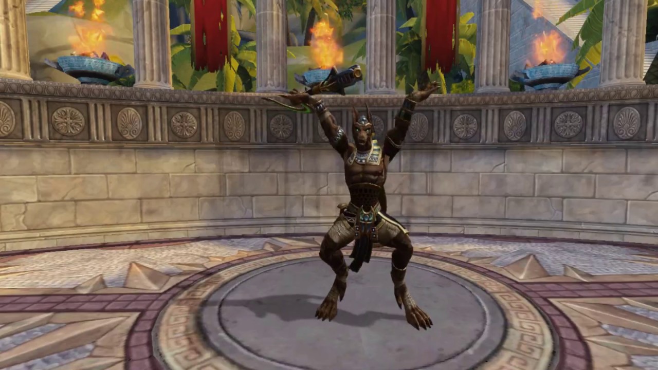 Anubis Awesome Dance Emote - YouTube