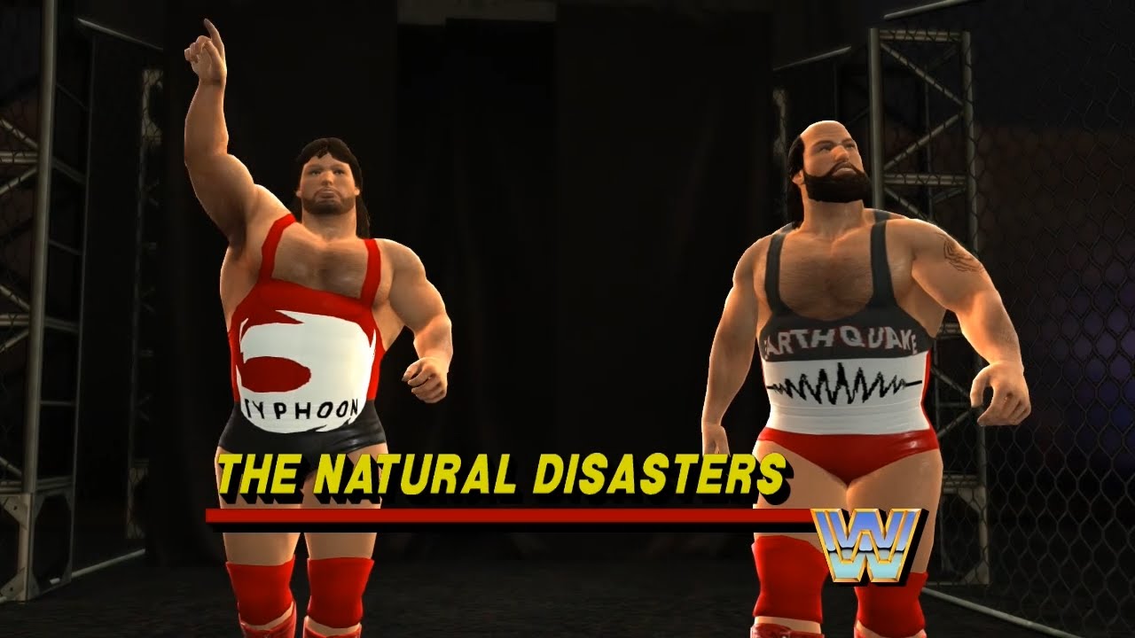 WWE 2K14 Community Showcase: The Natural Disasters (Xbox 360) - YouTube